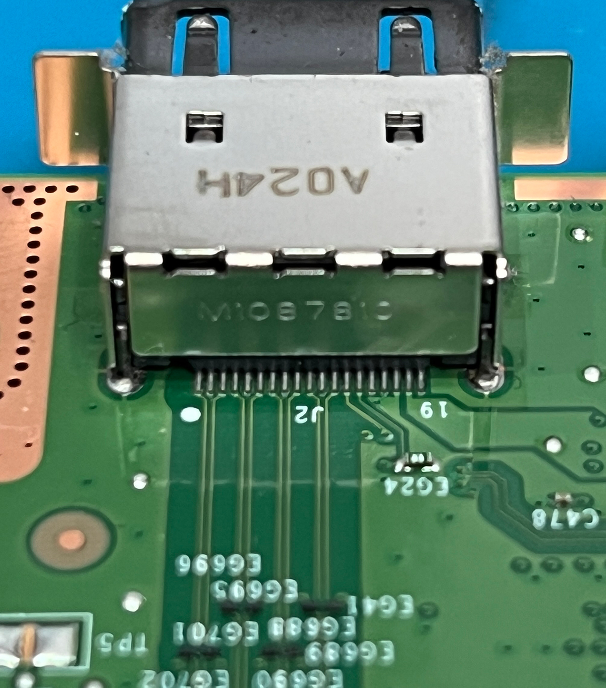 HDMI Port Repair and Micro Soldering